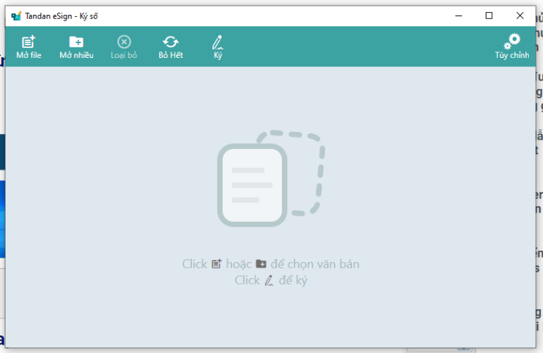 Link tải Phần mềm ký số Tân Dân Esign - Hỗ trợ Ký Số