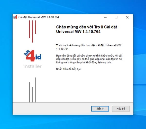 Hướng dẫn cài đặt Bit4id mới nhất - Hỗ trợ Ký Số