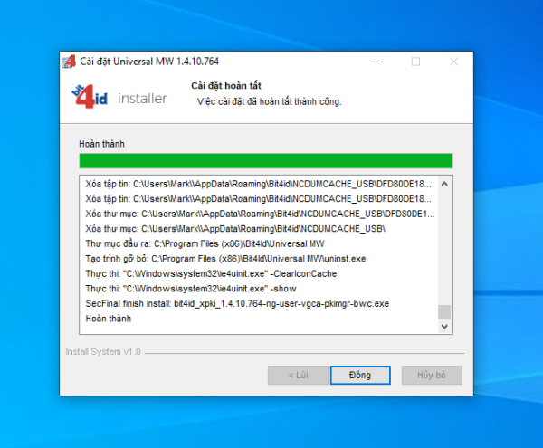 Hướng dẫn cài đặt Bit4id mới nhất - Hỗ trợ Ký Số