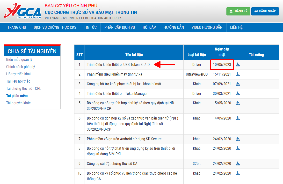 Tải Driver Bit4id mới Update 2023 ban cơ yếu - Hỗ trợ Ký Số